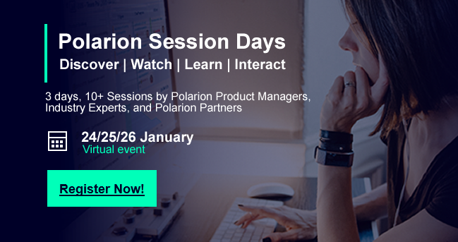 Polarion Session Days - January 24-26